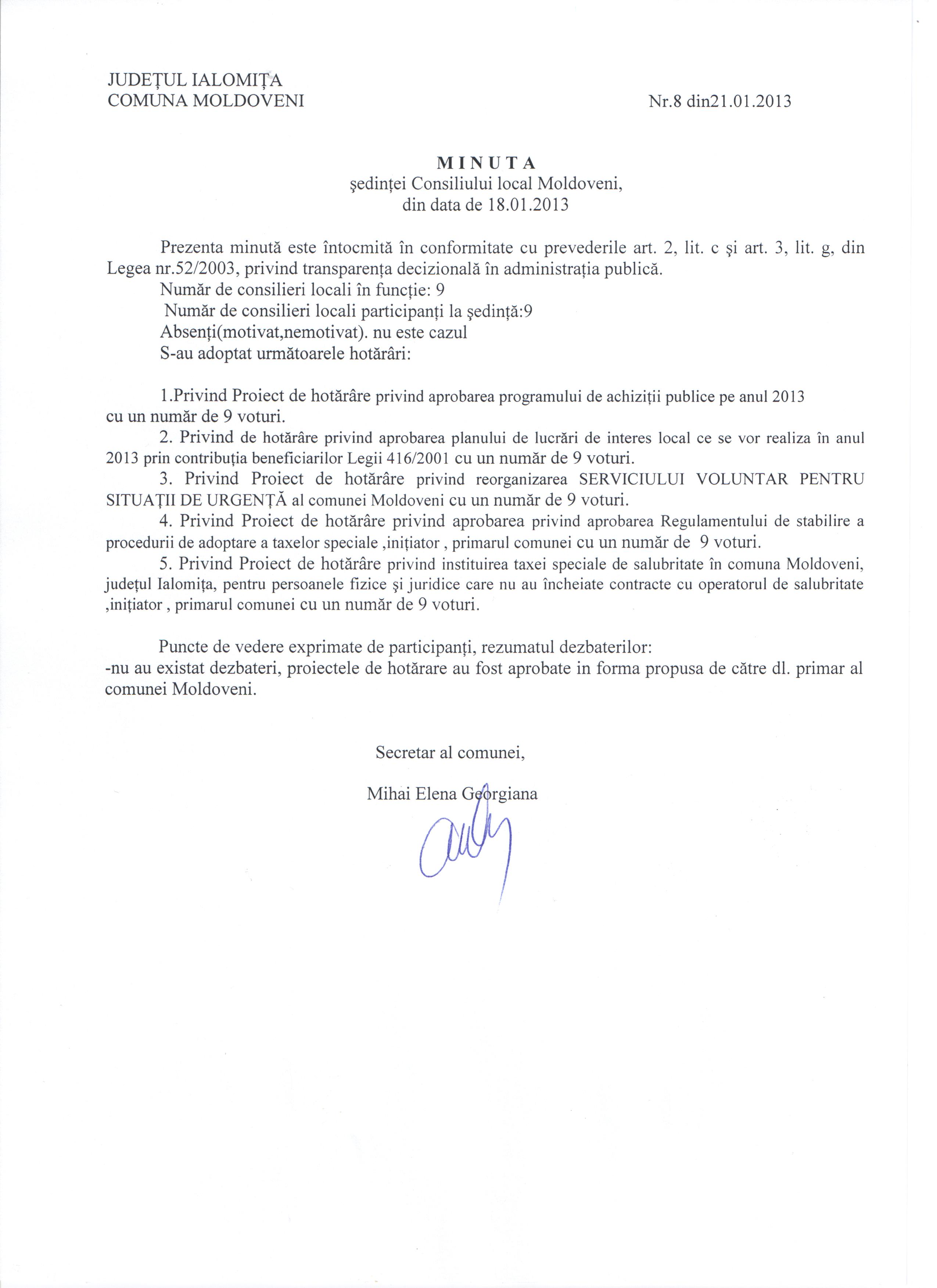 Pagina oficiala a Primariei MOLDOVENI - IALOMITA - Bine ati venit!